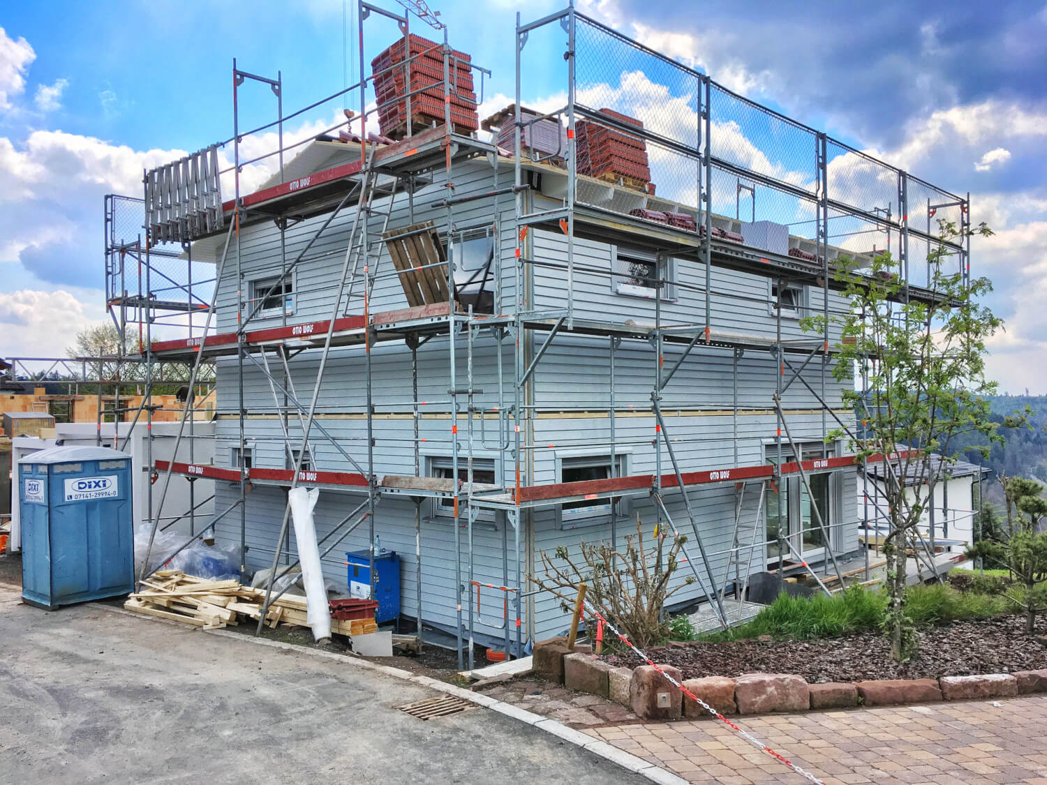 Fertighaus Bau in Monakam/Bad Liebenzell - Otto Wolf