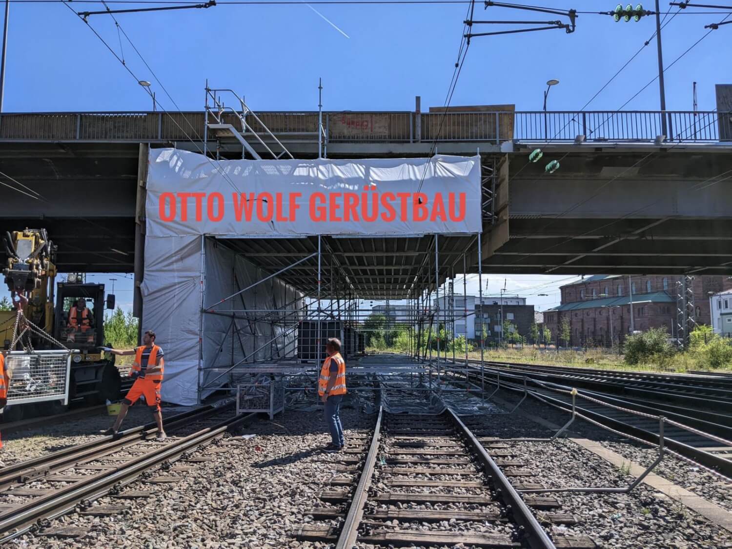 Nordstadtbrücke Pforzheim - Otto Wolf